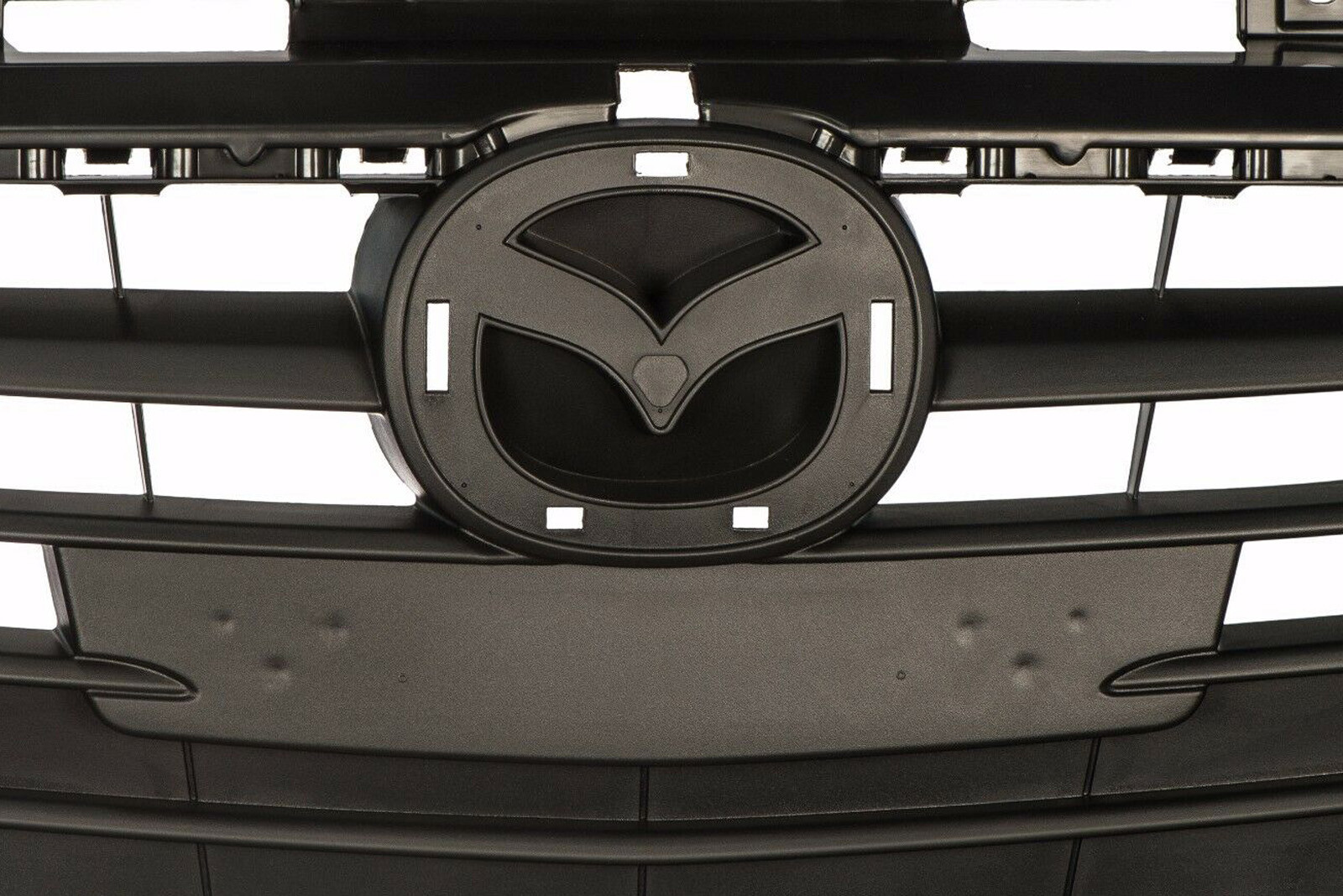 NEW 2014-2015 Mazda 3 Front Grille Mesh Black Plastic Assembly OEM BJS7 ...