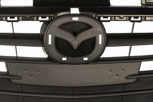 NEW 2014-2015 Mazda 3 Front Grille Mesh Black Plastic Assembly OEM BJS7 ...