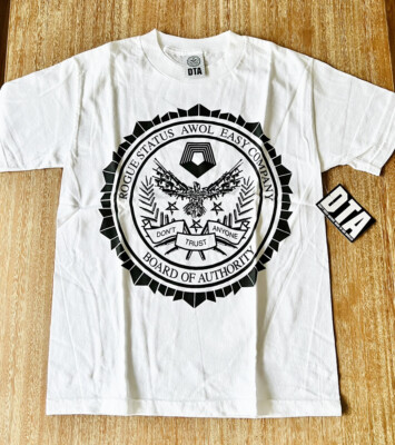 NEW Rogue Status DTA T-shirt Tee Shirt S Small White AWOL Gun Show Easy ...