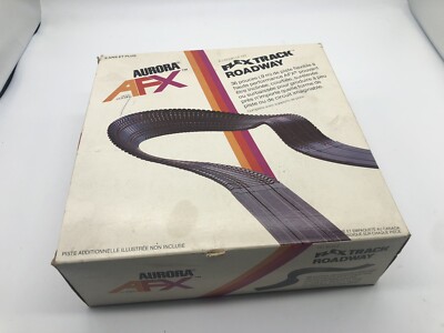 VINTAGE AURORA AFX FLEX TRACK ROADWAY SLOT CAR ROAD IN BOX | eBay