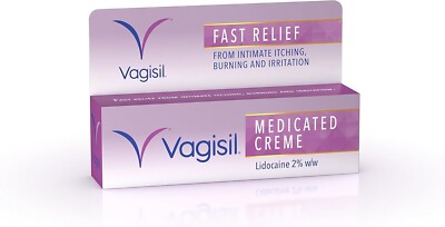 Vagisil Medicated Cream Fast Relief From Feminine Itching - 30g | eBay UK