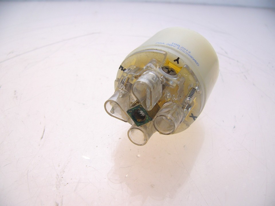 HUBBELL HBL2513 20A 30Y 120/208VAC CONNECTOR LOCKING PIN. NO BODY. NEW ...