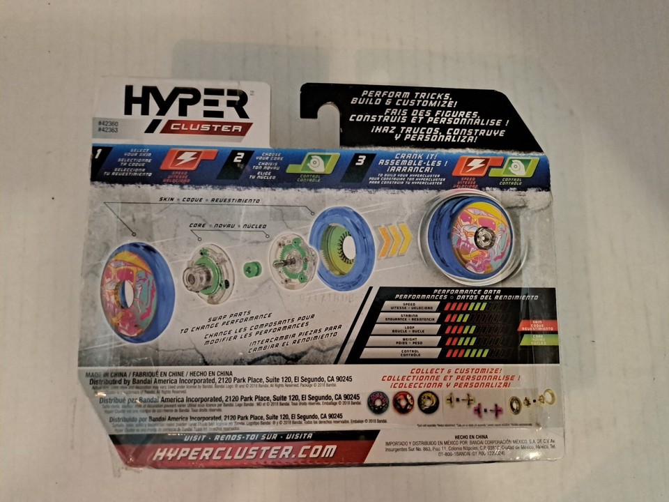 BANDAI HYPER Cluster YO-YO Starter Pack Build & Customize NEW Sealed | eBay