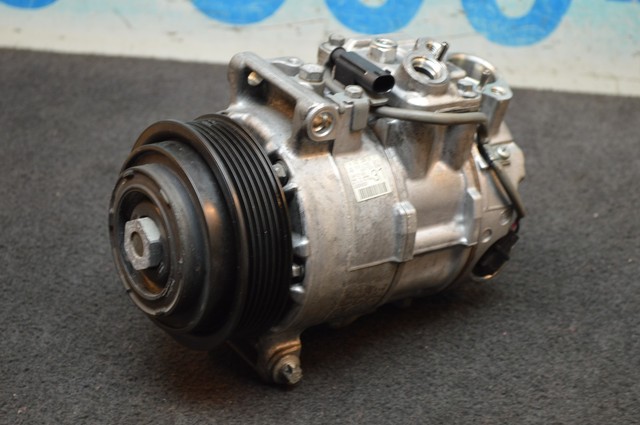 12-14 W204 MERCEDES C63 AMG A/C AC COMPRESSOR ASSEMBLY WITH CLUTCH ...