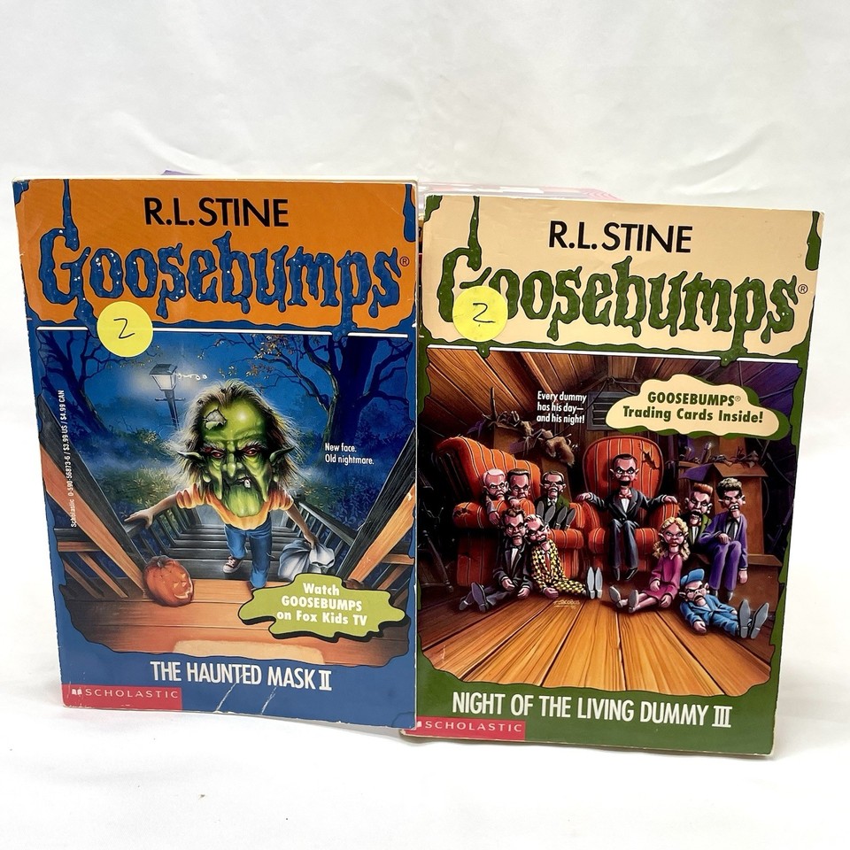 28 Book Lot Vintage 90's 2000s Goosebumps Series R.L. Stine Scholastic ...