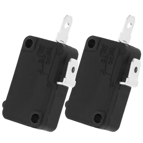 2 Pcs Normally Open Micro Switch Replacement Part Microwave Oven | eBay ...