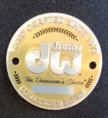 DW drums Collectors Series Gold Badge Bass Tom Snare Drum (2003-2008 ...