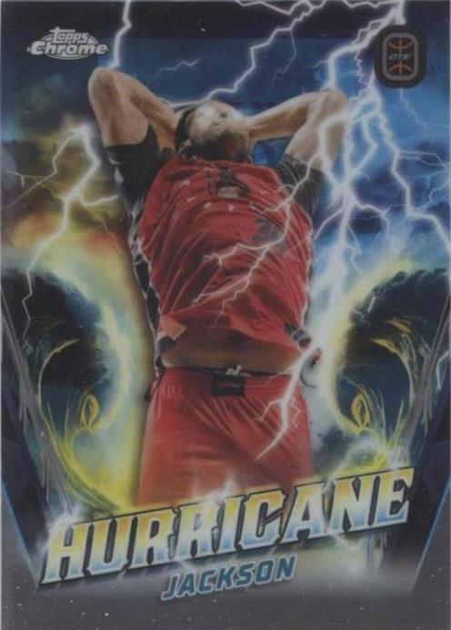 2023-24 Topps Chrome OTE Overtime Elite - Hurricane Jahzare Jackson #H ...