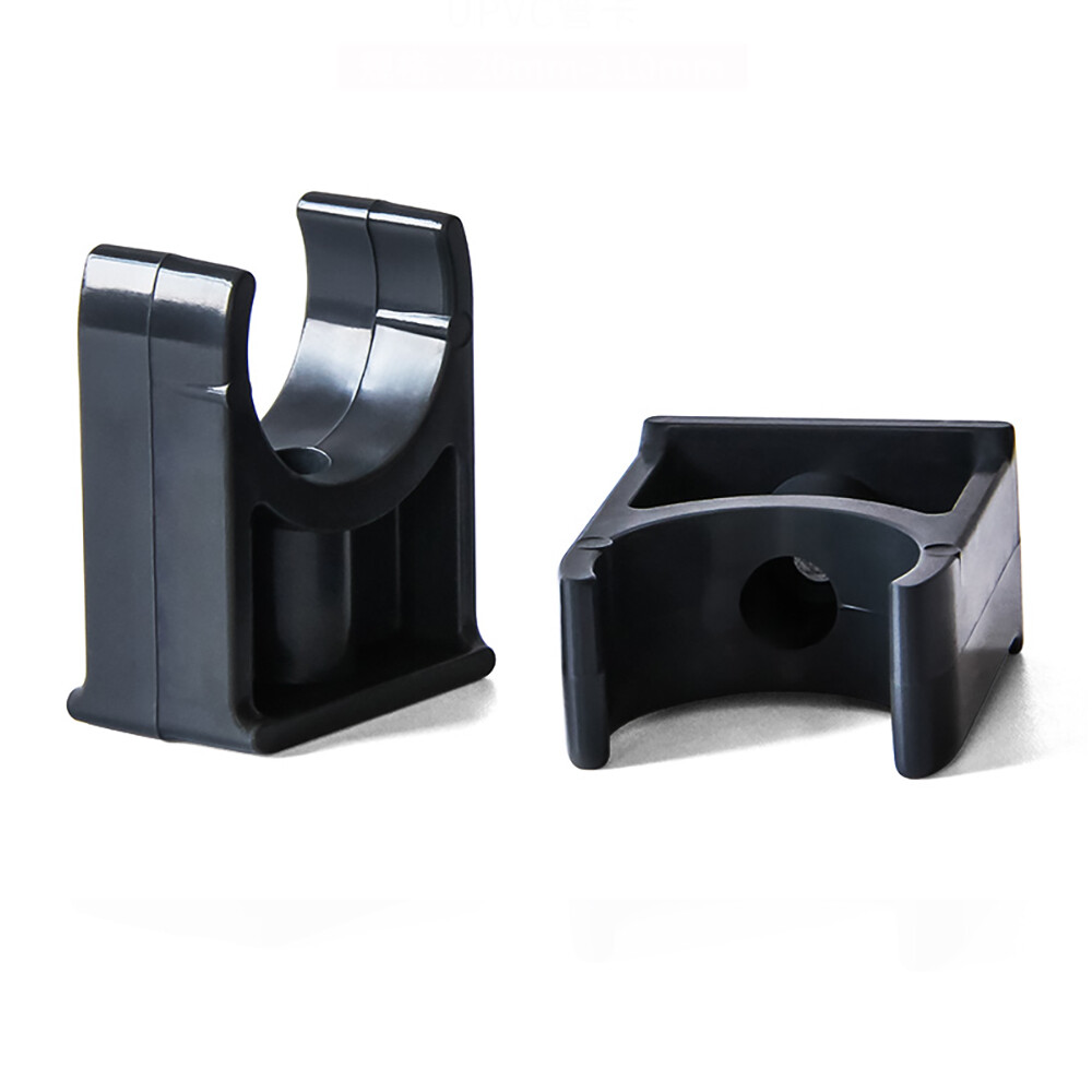 PVC U-Type Pipe Clips Open Pipe Clips ID 20mm - 110mm Fixed Pipe Clamp ...