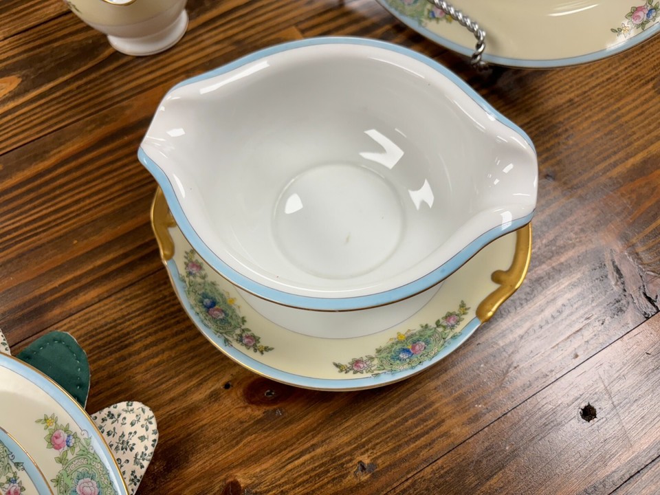 VINTAGE SANGO CHINA - SET OF 6 PLACE SETTINGS - MADE IN JAPAN-50 PIECES ...