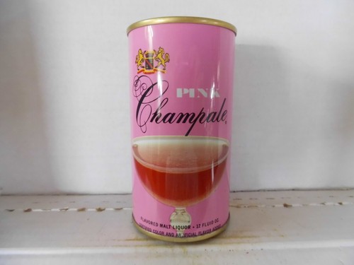 CHAMPALE PINK S/S BEER CAN~CHAMPALE INC, TRENTON, N.J. | eBay