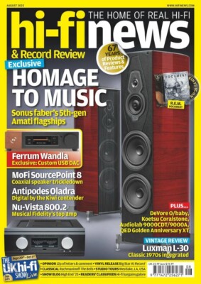 HI-FI NEWS MAGAZINE | VOL. 68 NO.8 AUG 2023 | HOMAGE TO MUSIC | eBay