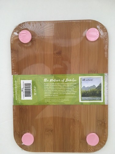 Pink Cutting Board Core Bamboo Pink Grips New | eBay