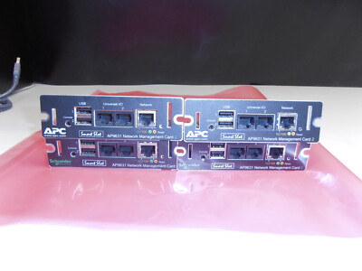 QTY-4 SCHNEIDER APC AP9631 UPS NETWORK MANAGEMENT CARD 2 T13-F1 | eBay
