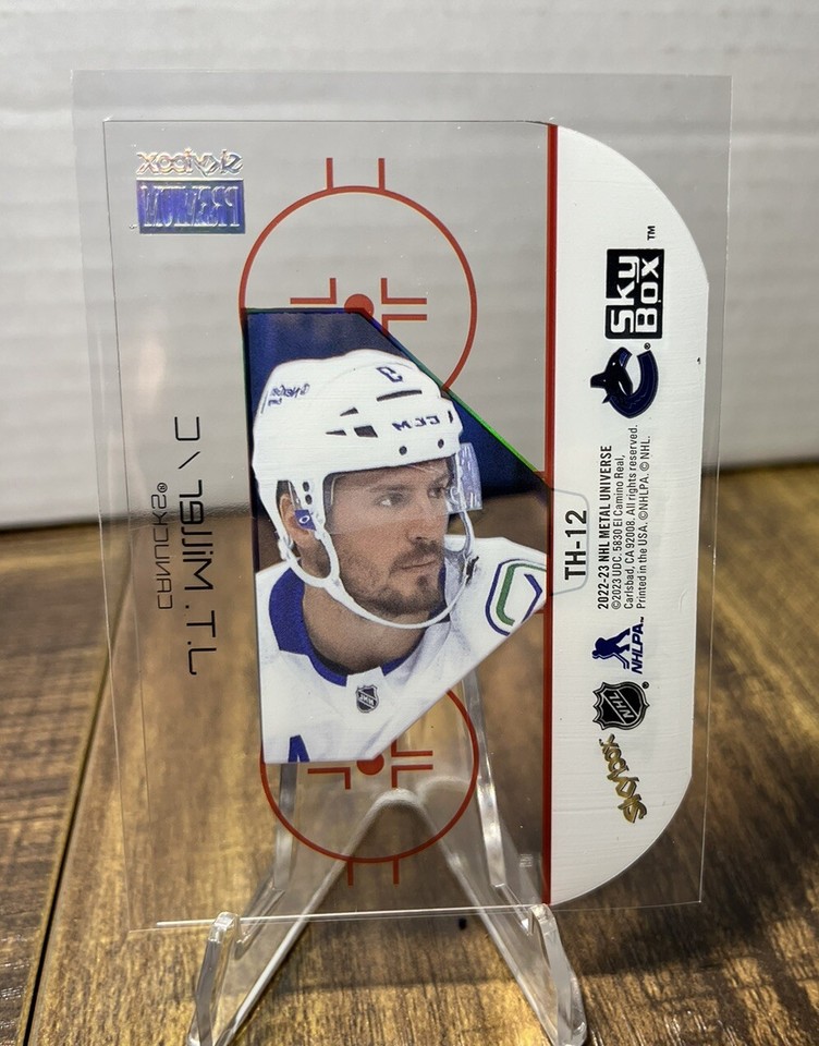 2022-23 Metal Universe JT Miller TH-12 The House Acetate Die-Cut Insert ...
