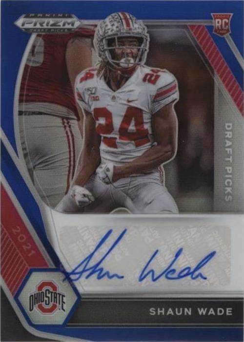 2021 Panini Prizm Draft Picks - Draft Picks Autographs Shaun Wade #DPA ...