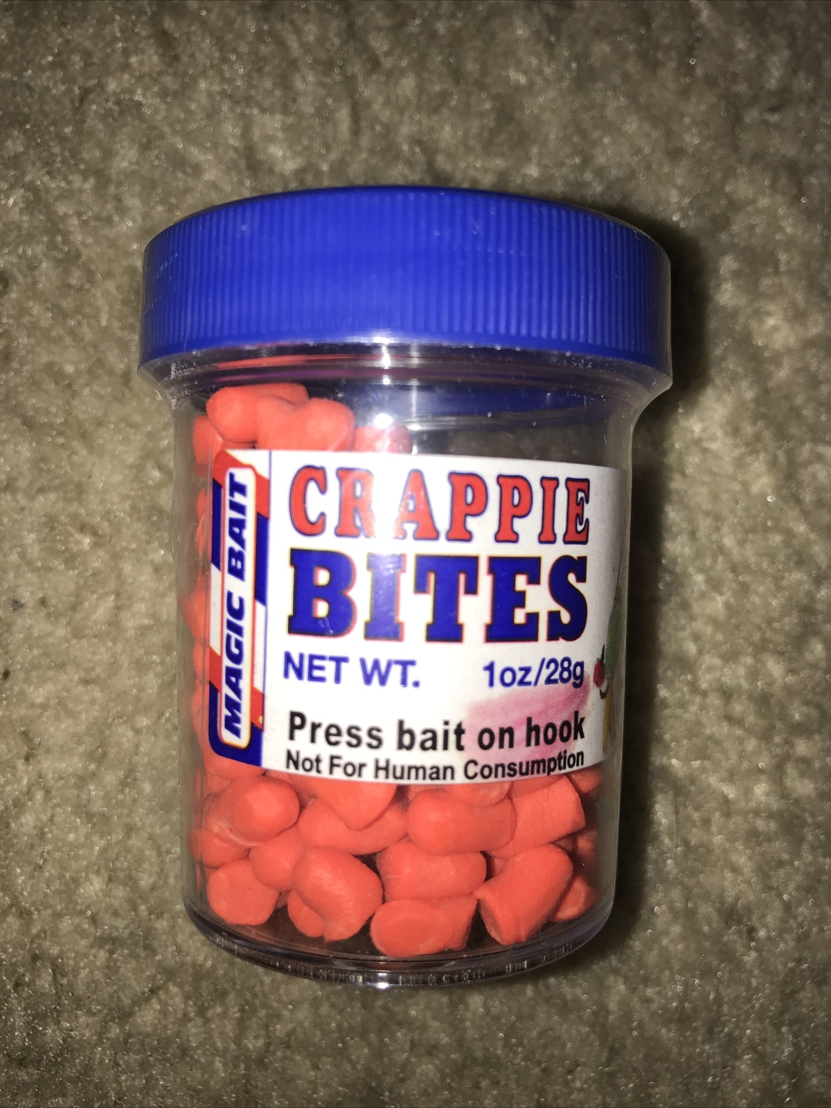 1 Oz Jar Magic Bait Crappie Bites Fishing Dough Baits Orange 05-12 | eBay