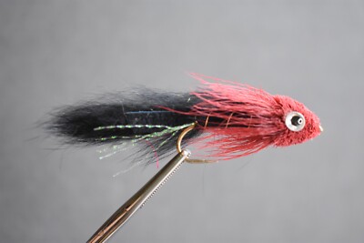 BLACK & RED DUNGEON Streamer Fly Fishing Fly Flies, 1 Fly You Choose ...