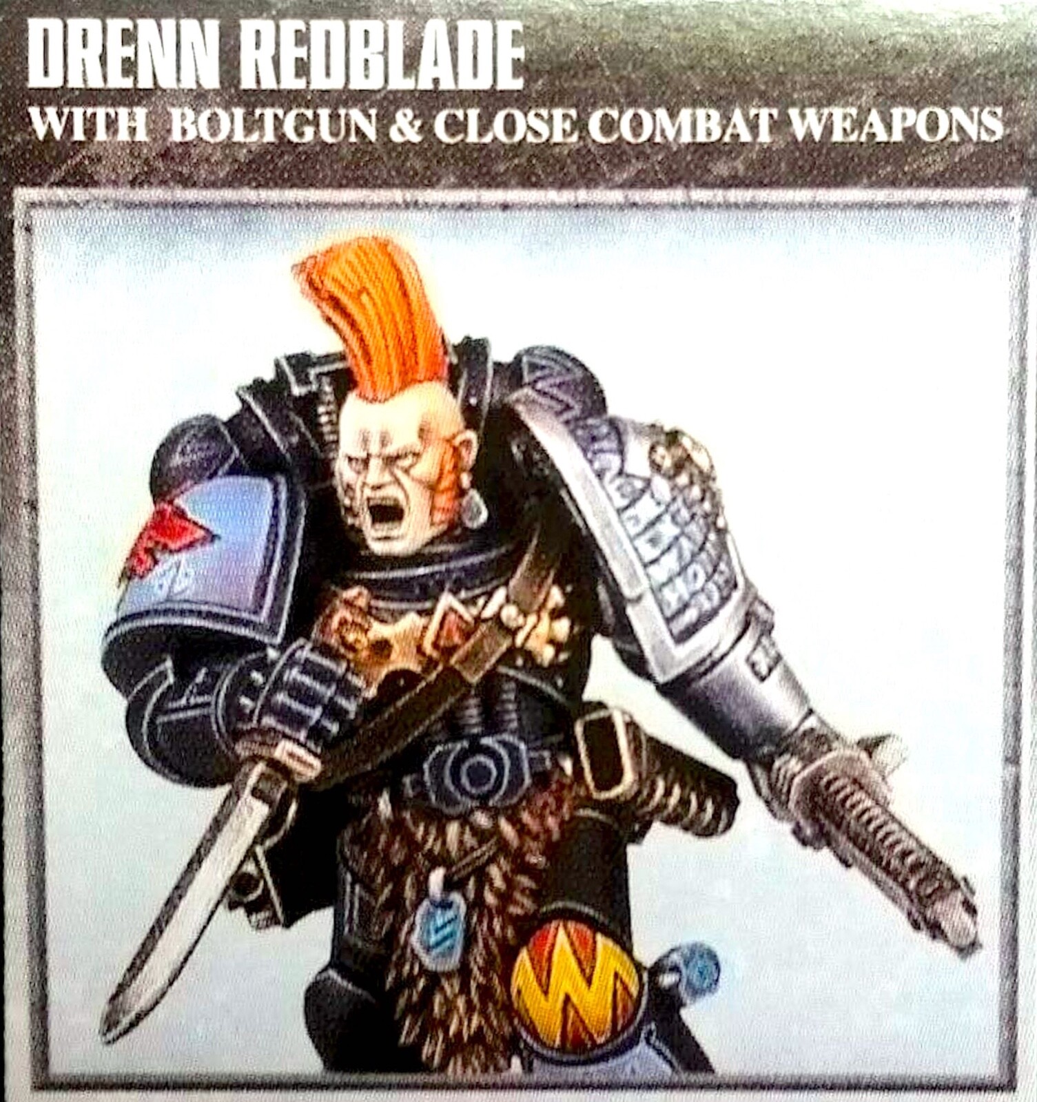 DRENN REDBLADE~KILL-TEAM CASSIUS~SPACE MARINE~Games Workshop WARHAMMER ...