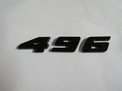 CHEVROLET 496 STROKER ENGINE ID FENDER HOOD SCOOP QUARTER EMBLEM GLOSS ...