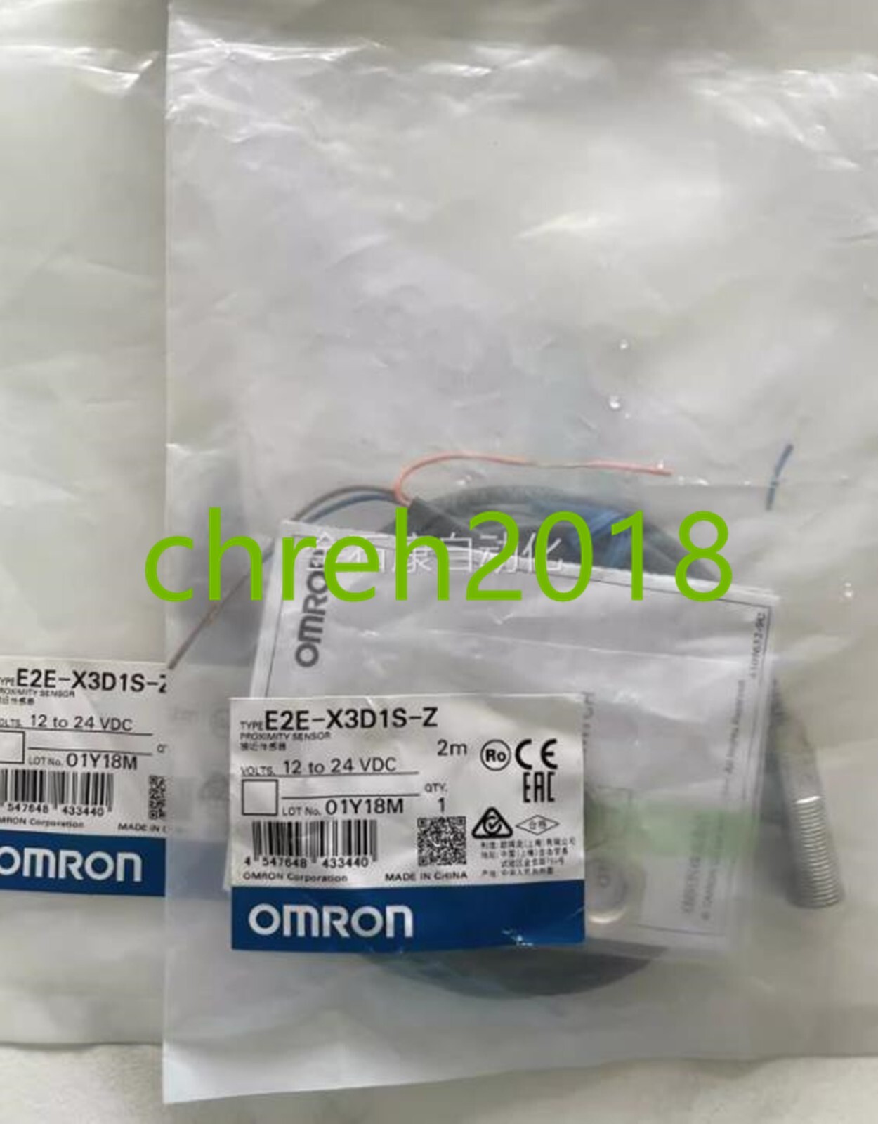 1 PCS NEW IN BOX Omron proximity switch E2E-X3D1S-Z 2M | eBay