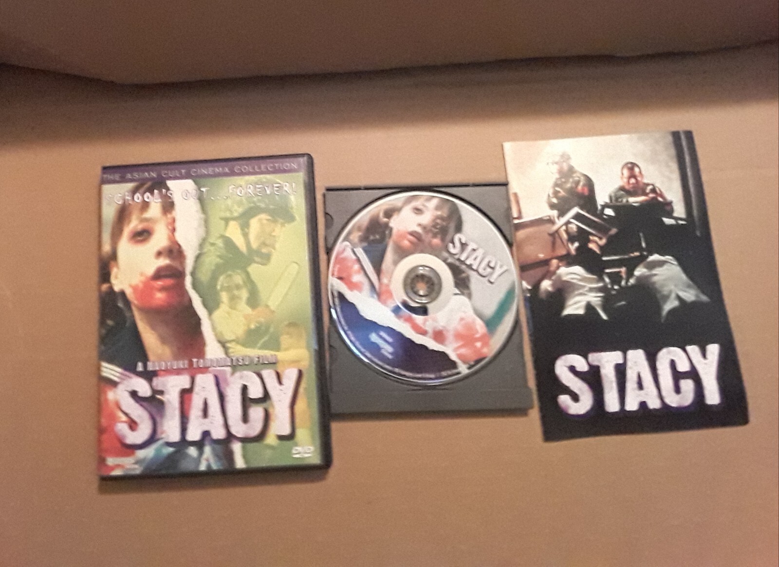 Stacy ASIAN CULT CINEMA COLLECTION SYNAPSE DVD 2000 W/ INSERT SHEET ...