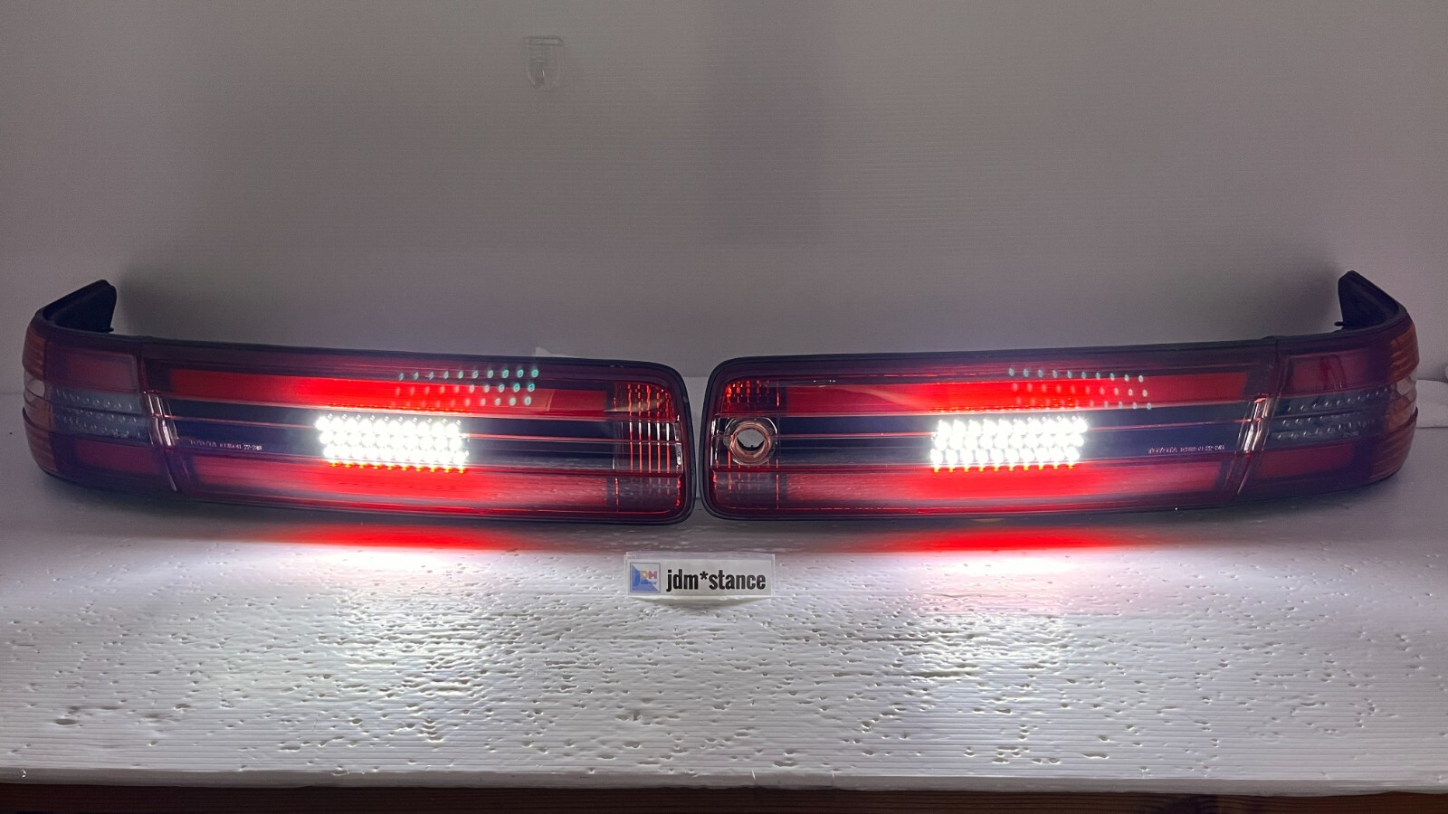 JDM Toyota Mark II JZX100 Early Full LED Tail Light Sequential Blinker ...