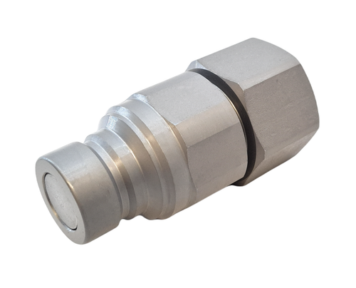 Hydraulic Flat Face Quick Coupler SET 1 1/16"-12 UNF Eq 45/920047 & 45/ ...