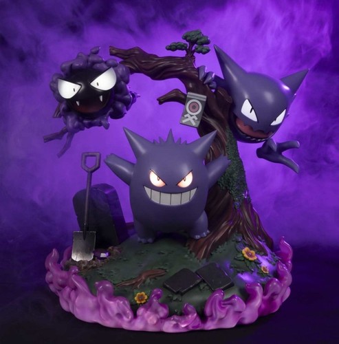 Pokemon Looming Shadows Figure /1000 By First 4 Figures Gengar Haunter ...