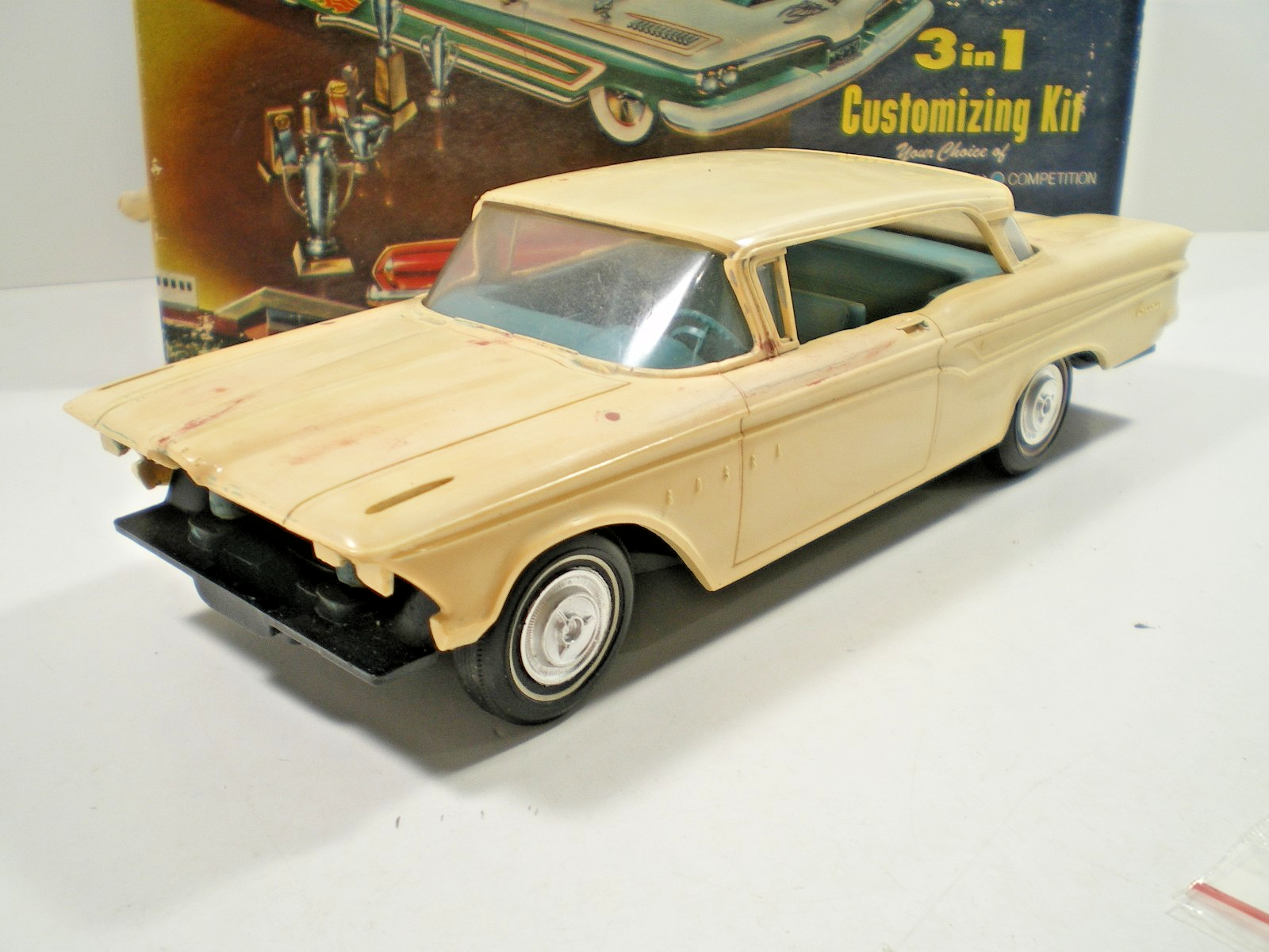 VINTAGE AMT 1959 EDSEL HARDTOP 1/25 SCALE ANNUAL KIT IN A BOX FOR ...