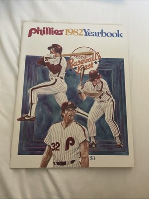 1982 Philadelphia Phillies Yearbook Mike Schmidt Pete Rose Steve ...