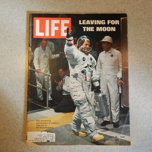Neil Armstrong Cover July 25. 1969 Life Magazine - 50th Anniv. of Moon ...