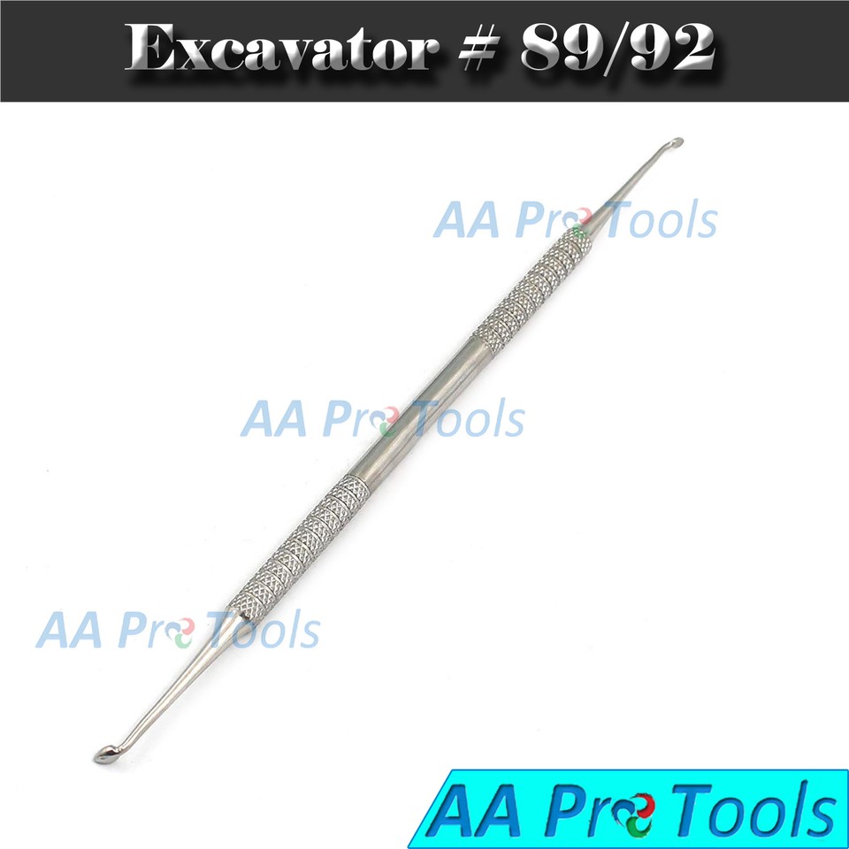 3 Cleoid Discoid Excavator 89/92 DE Dental Instruments Stainless Steel ...