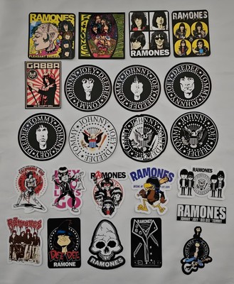 Ramones Stickers, The Ramones Decals, Plesant Dreams, Acid Eaters ...