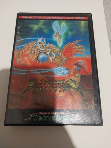 ELEMENTAL MASTER Mega Drive / GENESIS MD SEGA MEGADRIVE | eBay