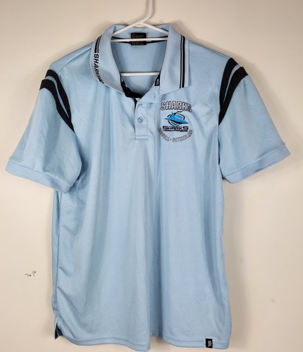 Cronulla Sharks Supporter Mens Size Large Polo Shirt | eBay