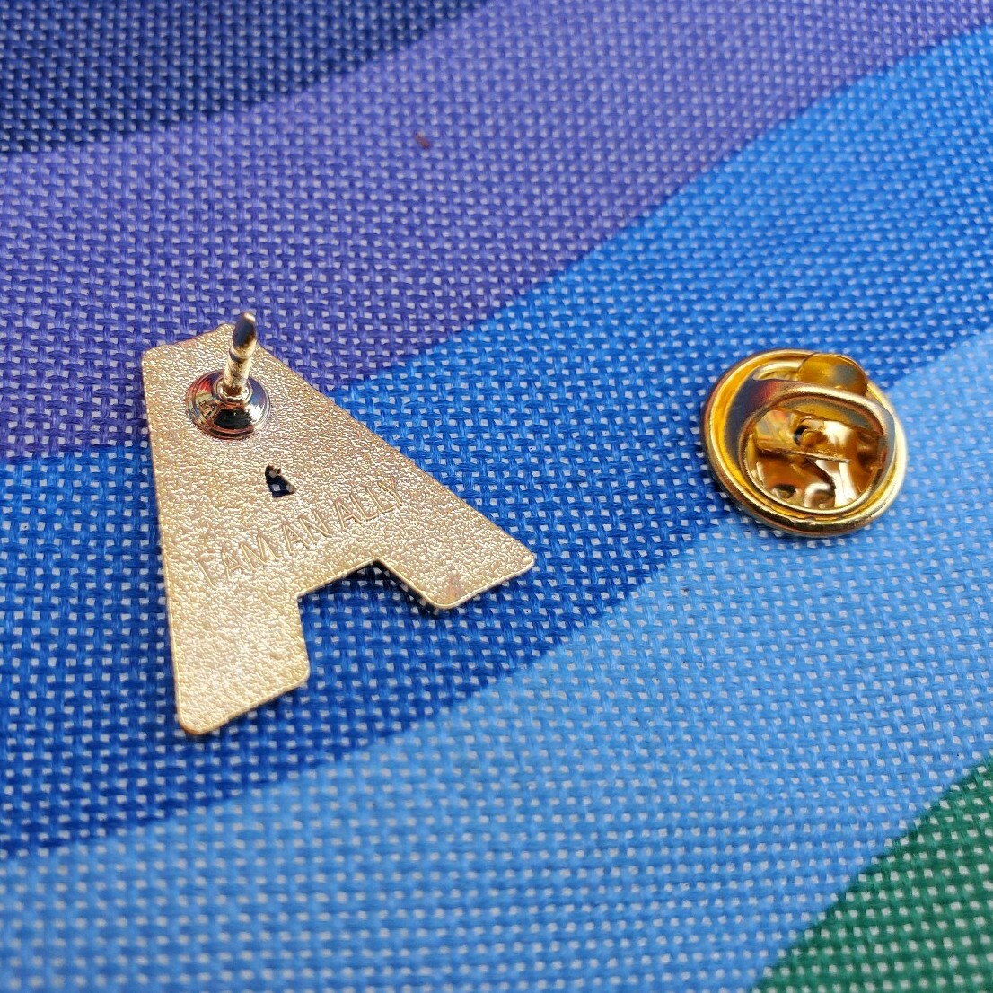 Rainbow LGBT Ally Pin / "I Am An Ally" / Gay Pride / Rainbow Flag ...