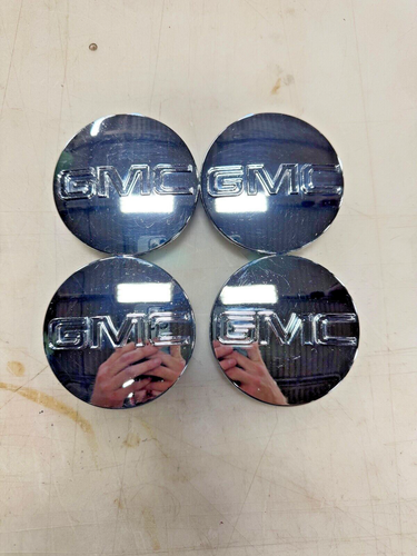 2004-2013 GMC Yukon Sierra 1500 20" Wheel 4 Chrome Center Caps 9595759 ...