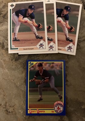 Scott Cooper Baseball Cards. Boston Red Sox | eBay