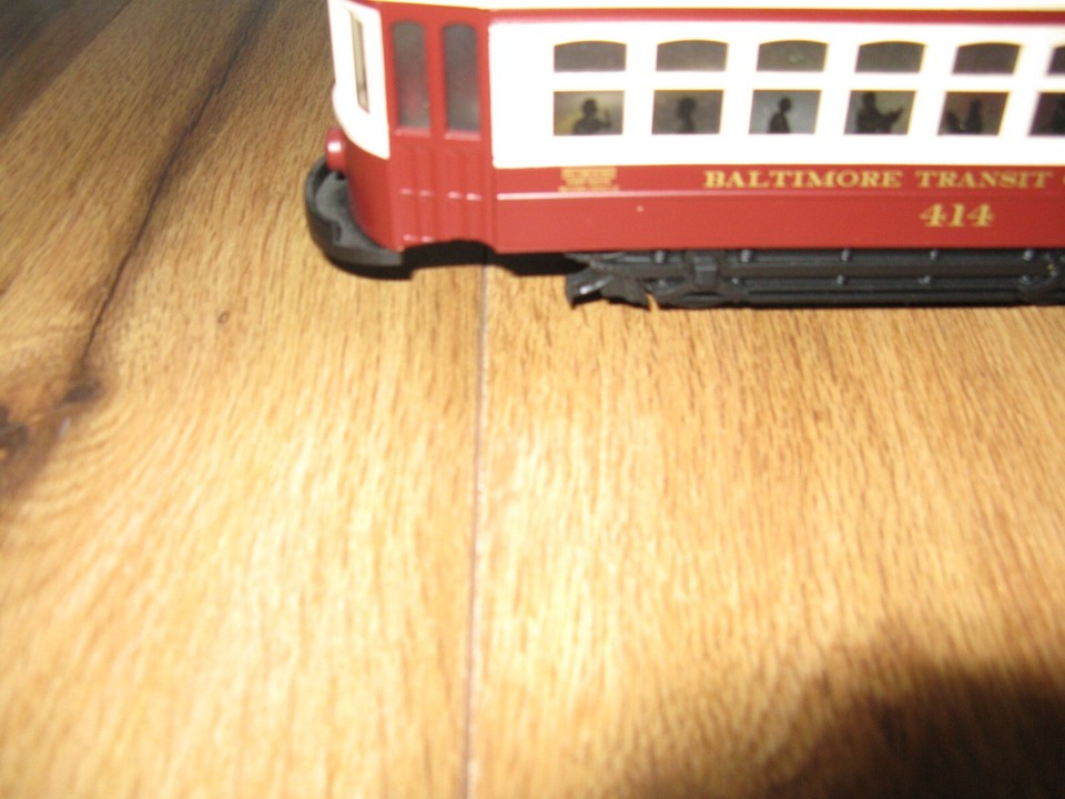 **DAMAGED** MTH Rail King 30-4027-0 Baltimore Transit Company Trolley ...