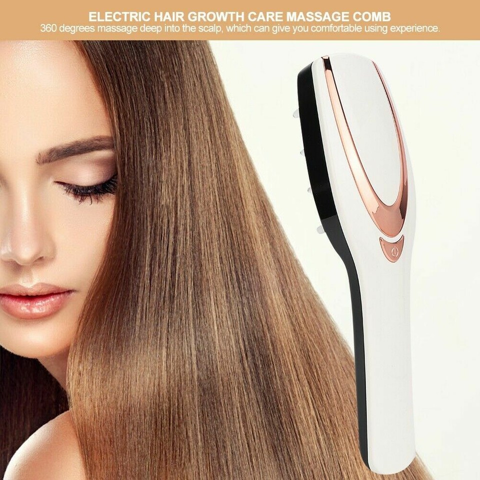 Hair Growth Comb Dense Fast Regrowth Anti-Loss Light Therapy Treatment ...