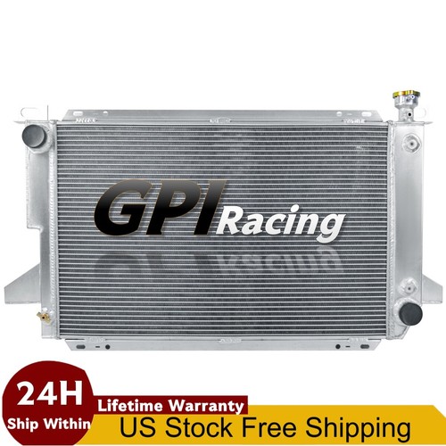 3Row Aluminum Radiator For 1985-1996 Ford F-150 F-250 F350 Bronco ...
