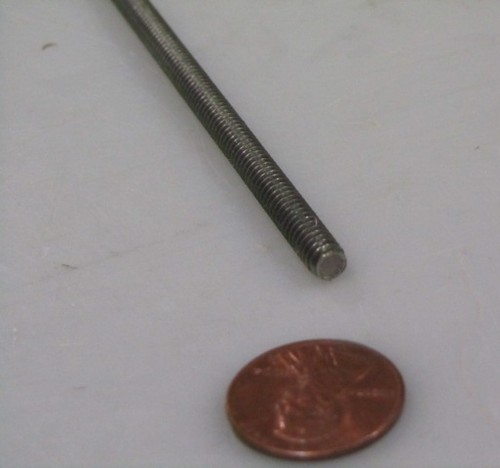 316 Stainless Steel Threaded Rods, RH, 10-24 x 2 Ft Length, Pkg of 2 ...