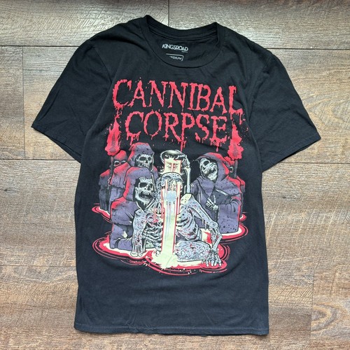 Retro Womens M Cannibal Corpse x KingsRoad Acid Bath Gore Tee - Punk ...