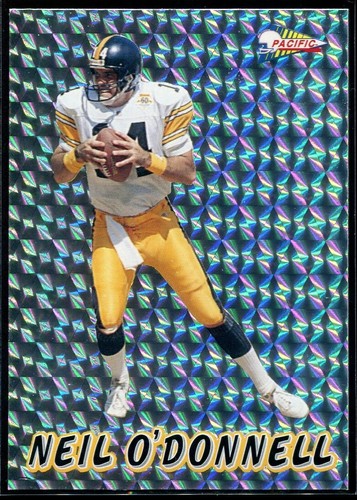 1993 Pacific Prism Neil O'Donnell #86 Pittsburgh Steelers | eBay