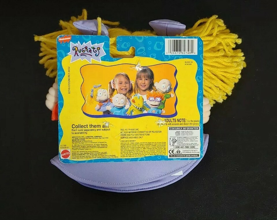 BRAND NEW! RARE RUGRATS Plush ANGELICA Hand PUPPET 1998 VIACOM ...