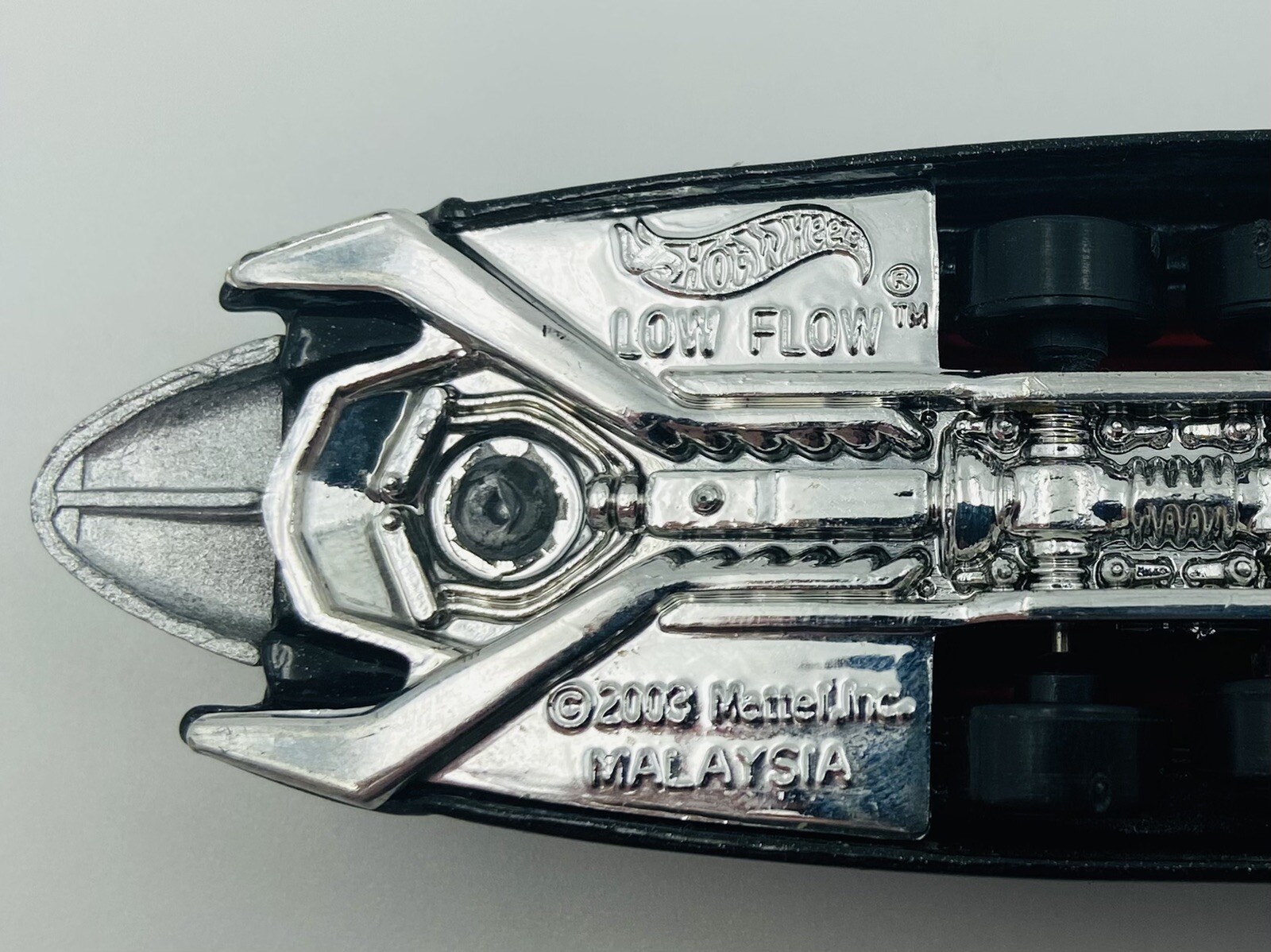 2004 Hot Wheels First Edition Crooze Low Flow 49/100 Silver Black Red ...