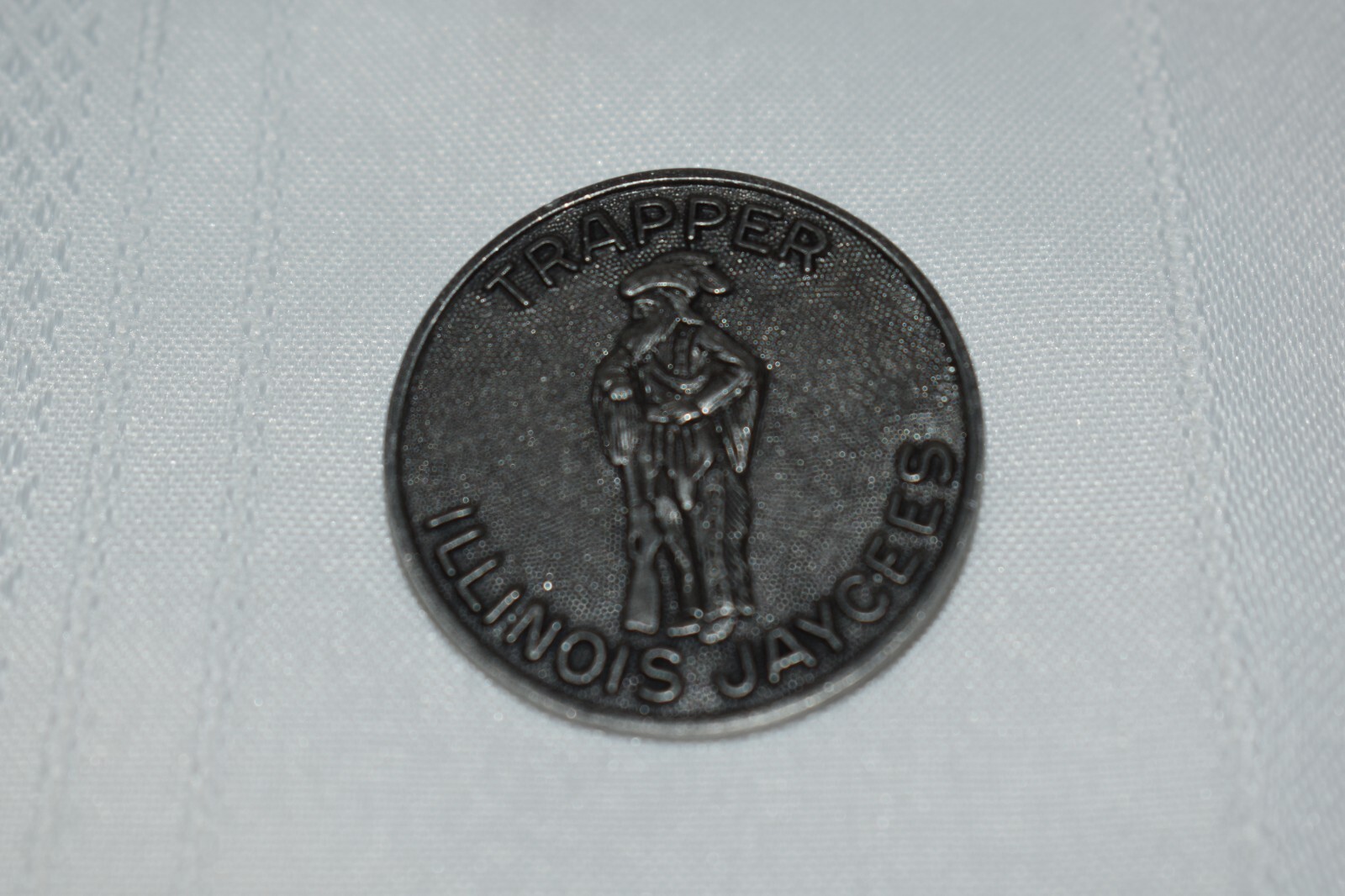 Trapper Pewter Silver Tone Illinois Jaycees Pin AA | eBay