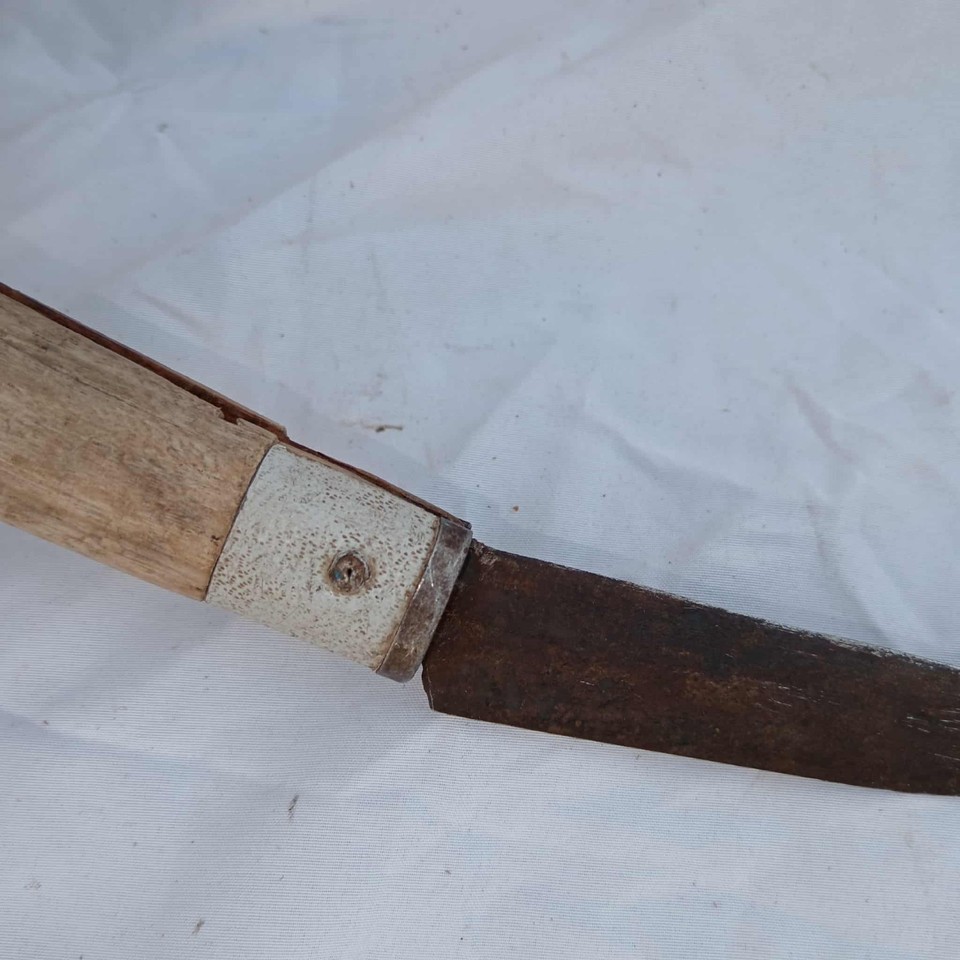 Antique Vintage Folding Knife Farm Knife Wooden NICE 18TH CENTURY | eBay