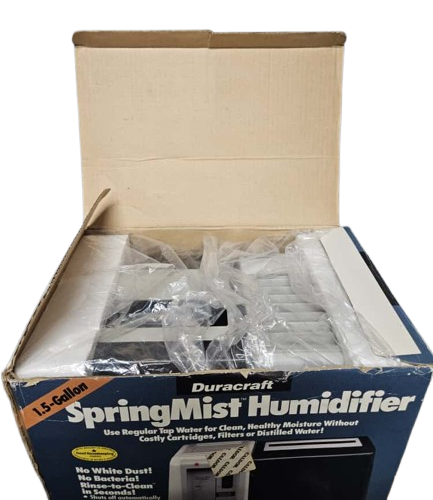 Duracraft SpringMist Humidifier Model #DH-3006 - 1.5 Gallon - NEW IN ...